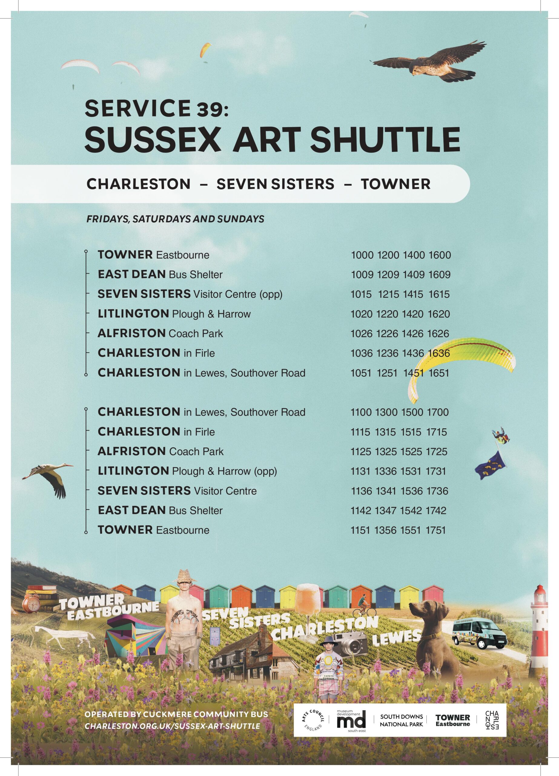 Charleston — Sussex Art Shuttle