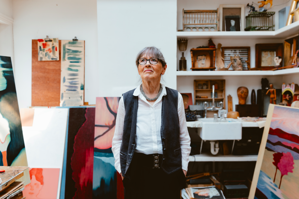 Charleston — In the studio with Anne Rothenstein